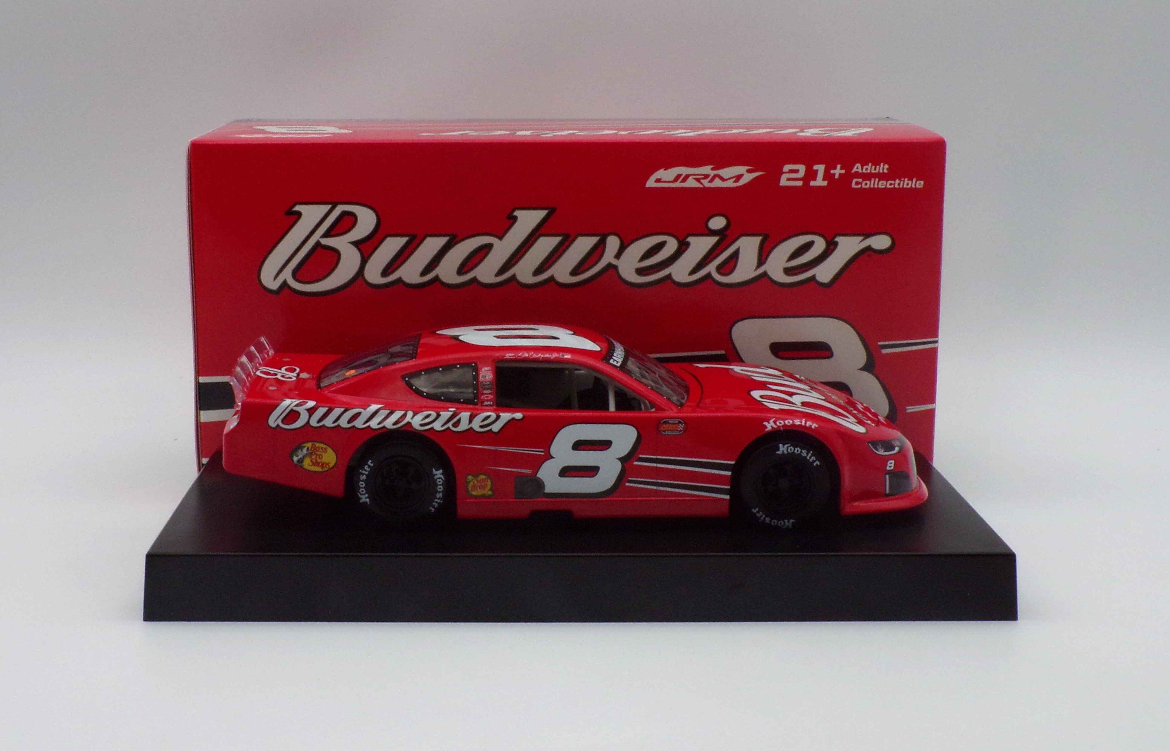 Dale Earnhardt Jr Autographed 2024 Budweiser 1:24 Late Model Stock Car ...