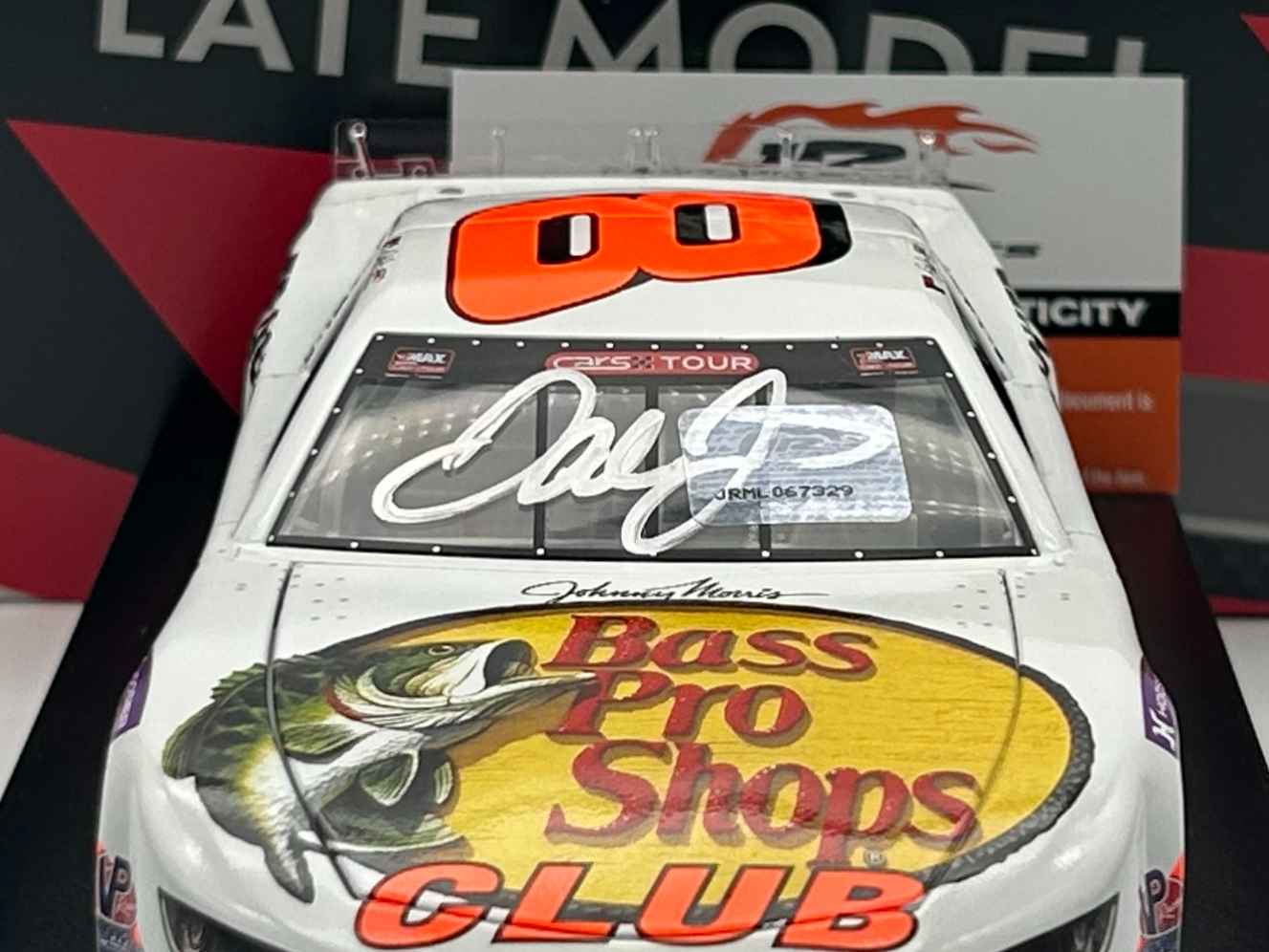 Dale Earnhardt Jr Autographed 2025 Bass Pro Shops 1:24 Late Model Stock ...