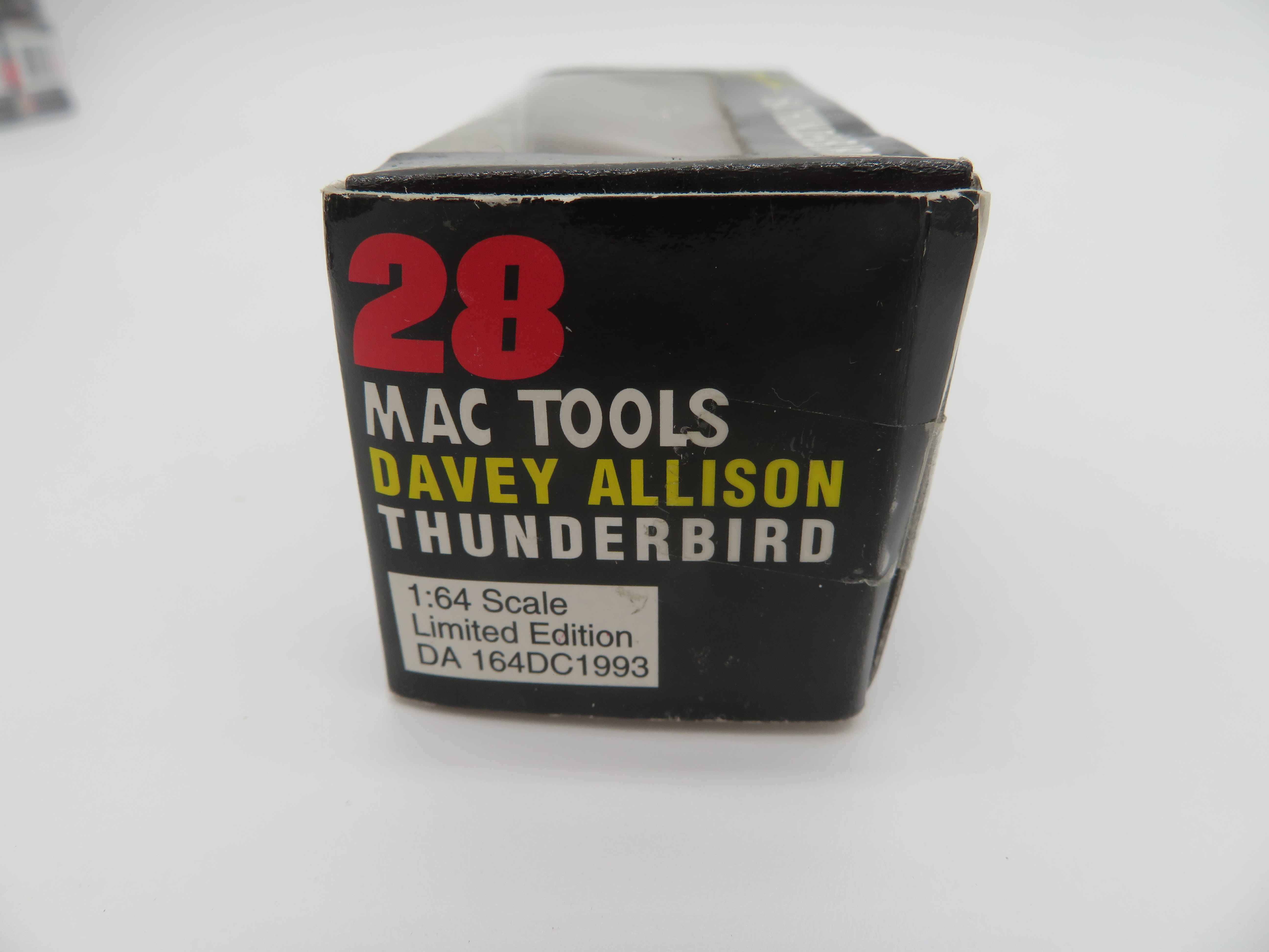Davey Allison 1993 #28 Mac Tools 1:64 Nascar Diecast