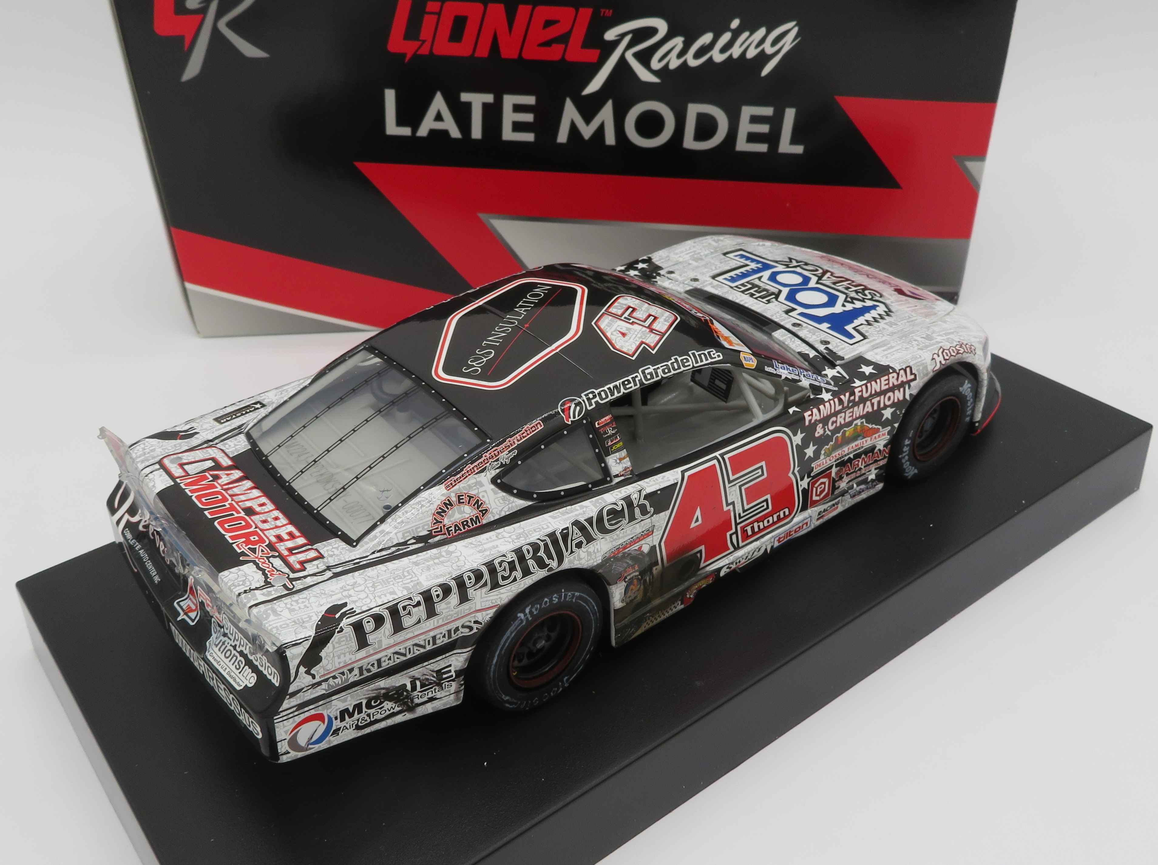 Derek Thorn Autographed 2022 Campbell Motorsports Snowball Derby 12/4 ...