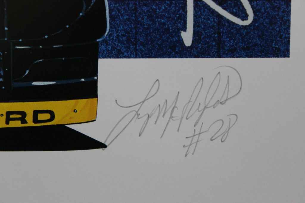 Ernie Irvan & Robert Yates "Star Power" Dual Autographed by Robert ...