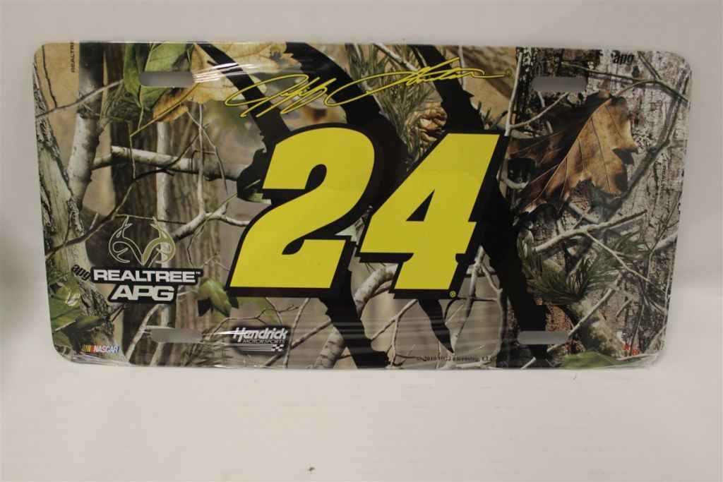 Jeff Gordon License Plate