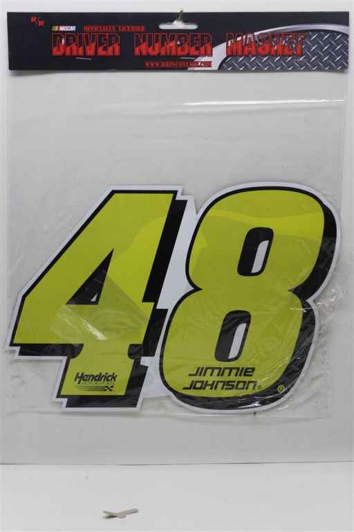 Jimmie Johnson 12â€³ Magnet