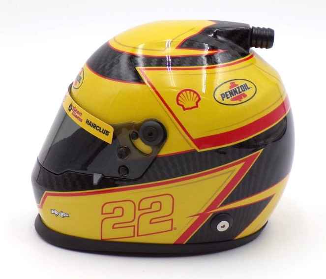 Joey Logano 2024 Shell Pennzoil Mini Replica Helmet