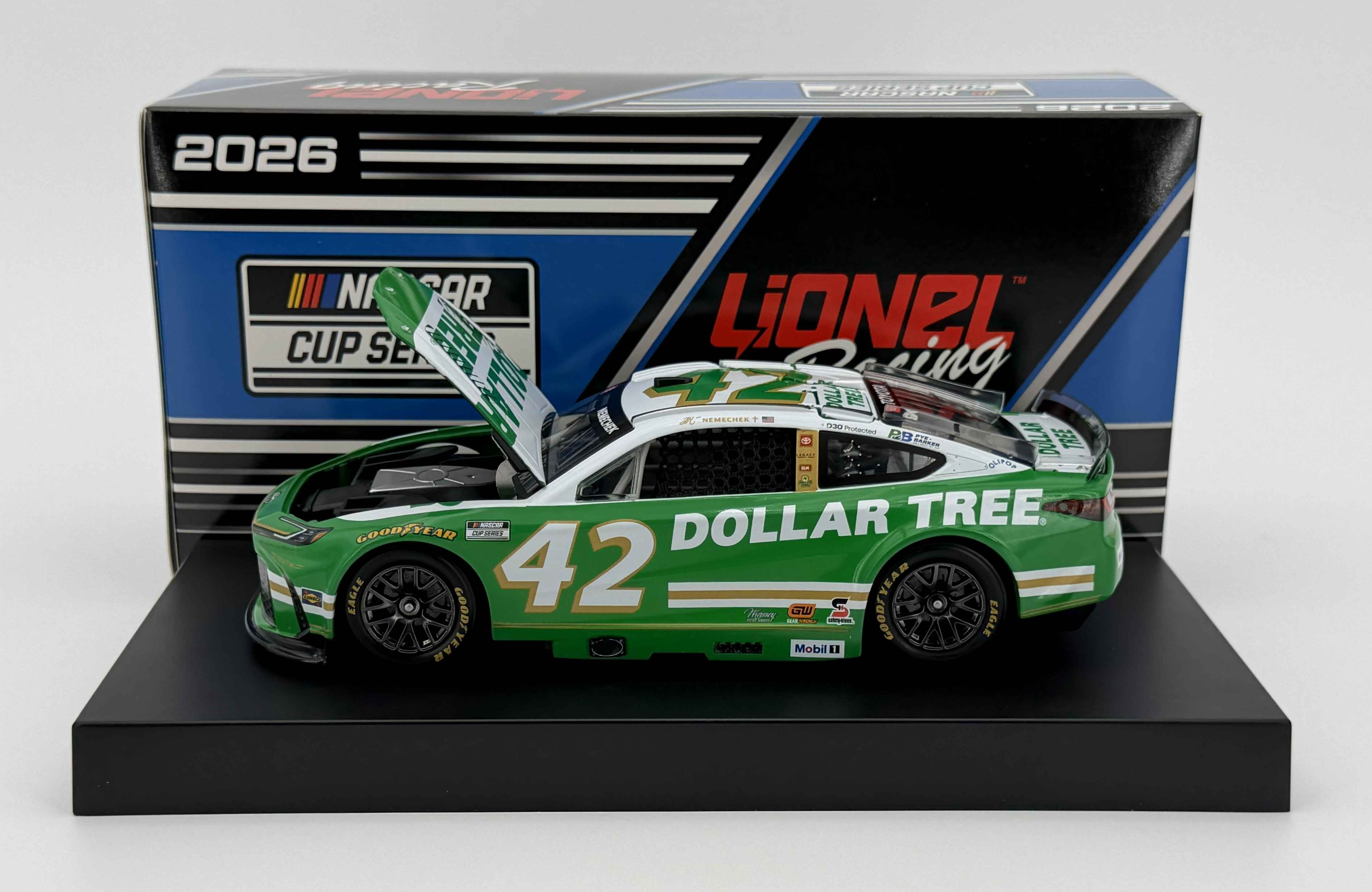 John Hunter Nemechek 2026 Dollar Tree 1:24 Nascar Diecast