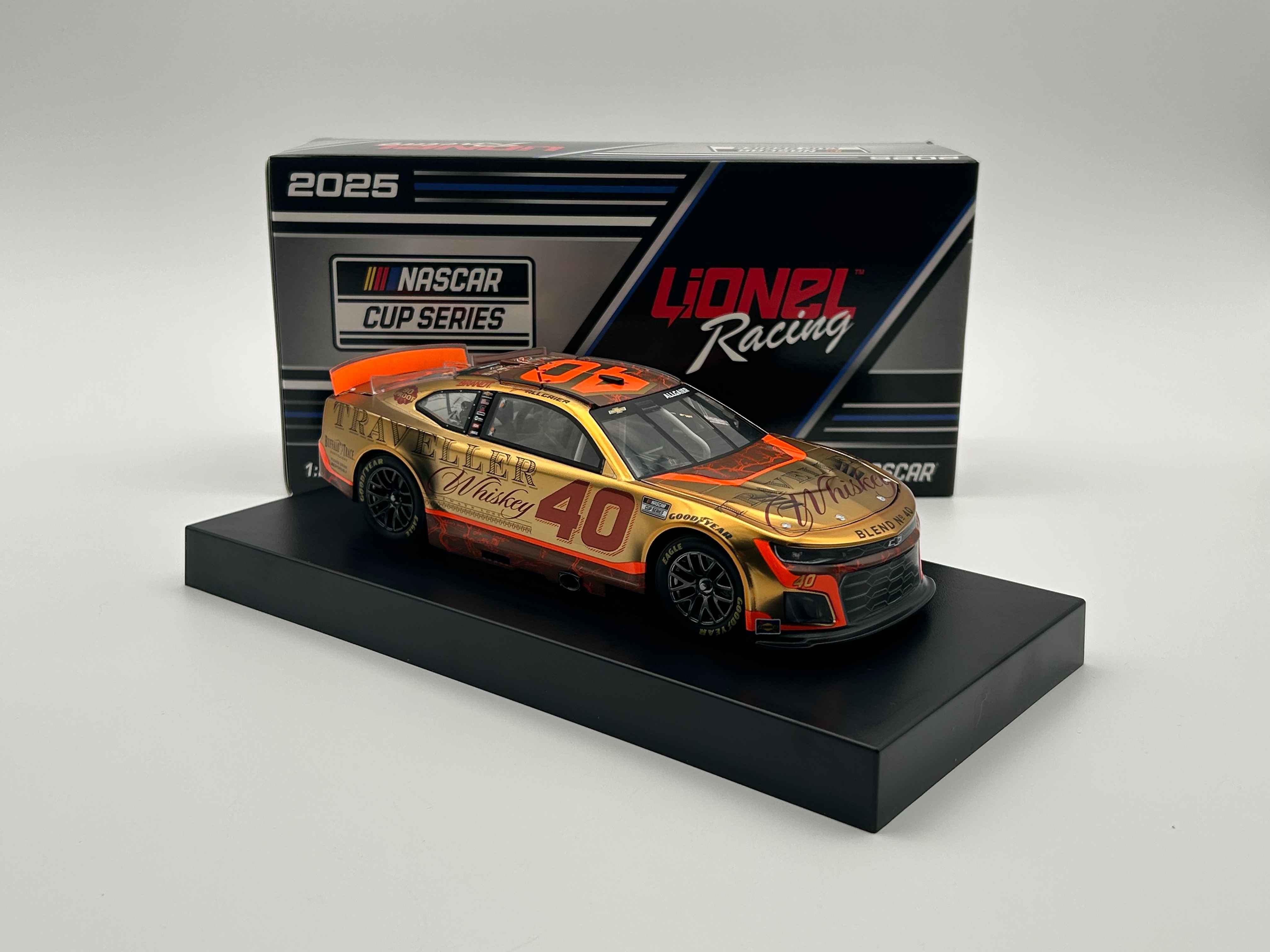 Justin Allgaier 2025 Traveller Whiskey 1:24 Color Chrome w/STAMP ...