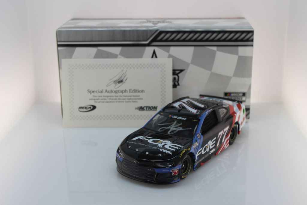 Justin Haley Autographed 2020 FOE All-Star 1:24 Light-Up Nascar Diecast
