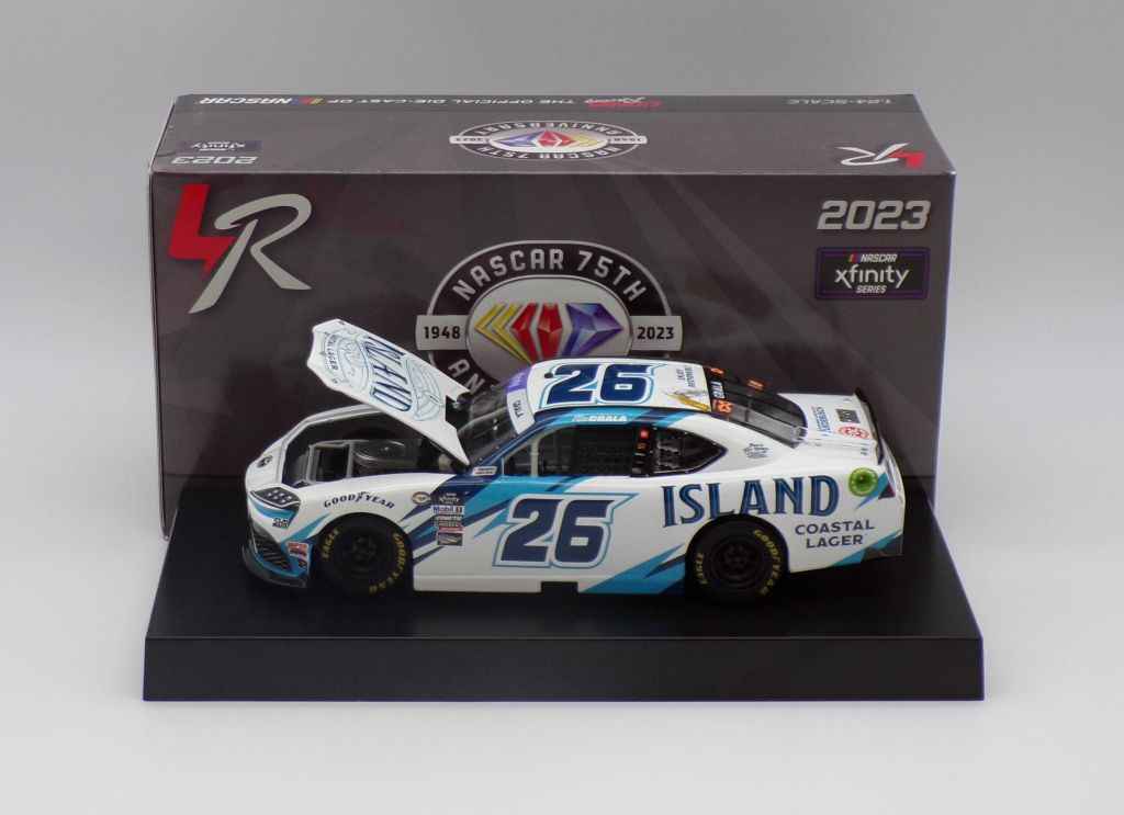 Kaz Grala 2023 Island Coastal Lager 1:24 Nascar Diecast