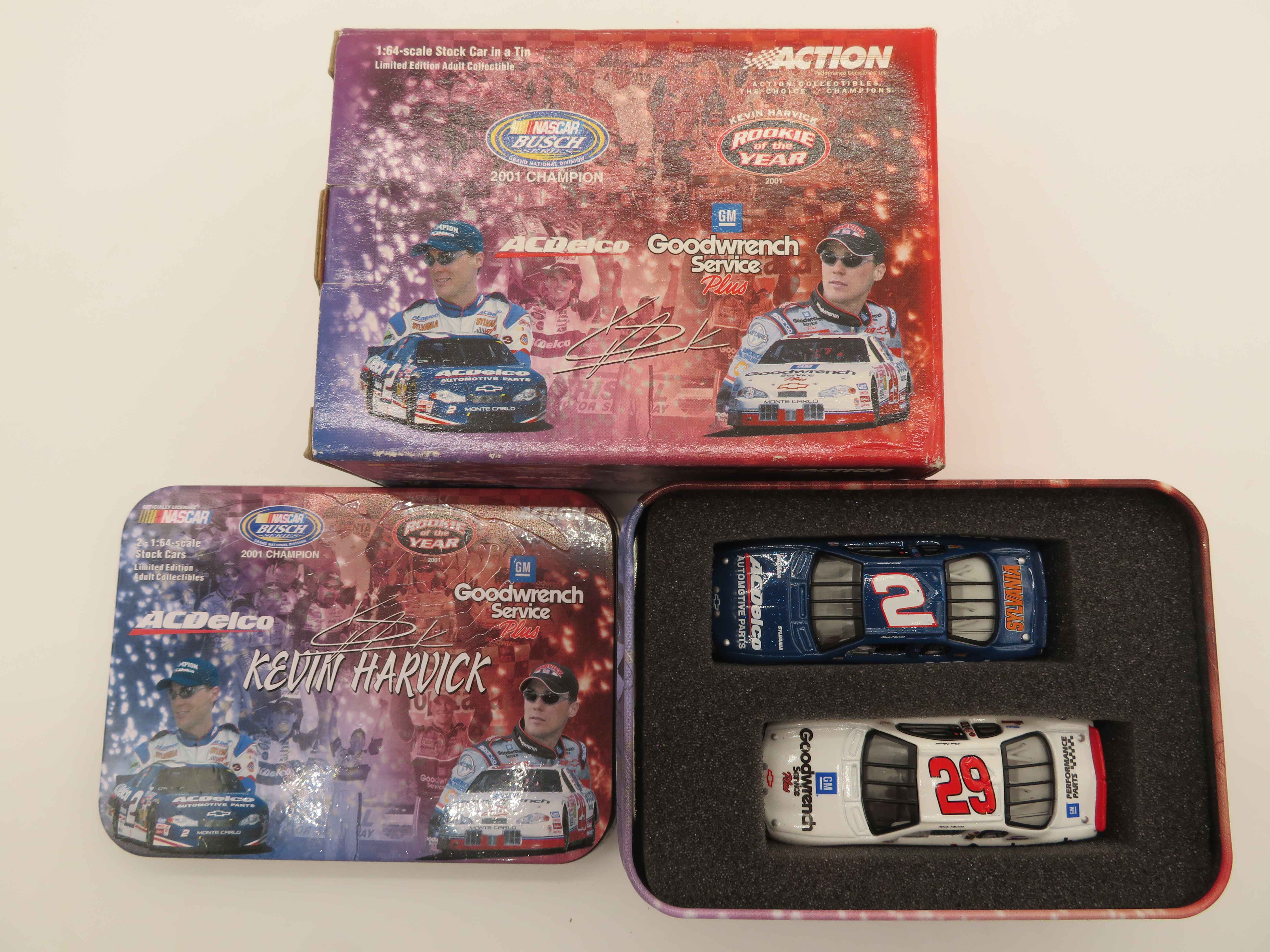 Kevin Harvick 2001 #2 ACDelco / Busch Championship Rookie Of The Year 2 ...
