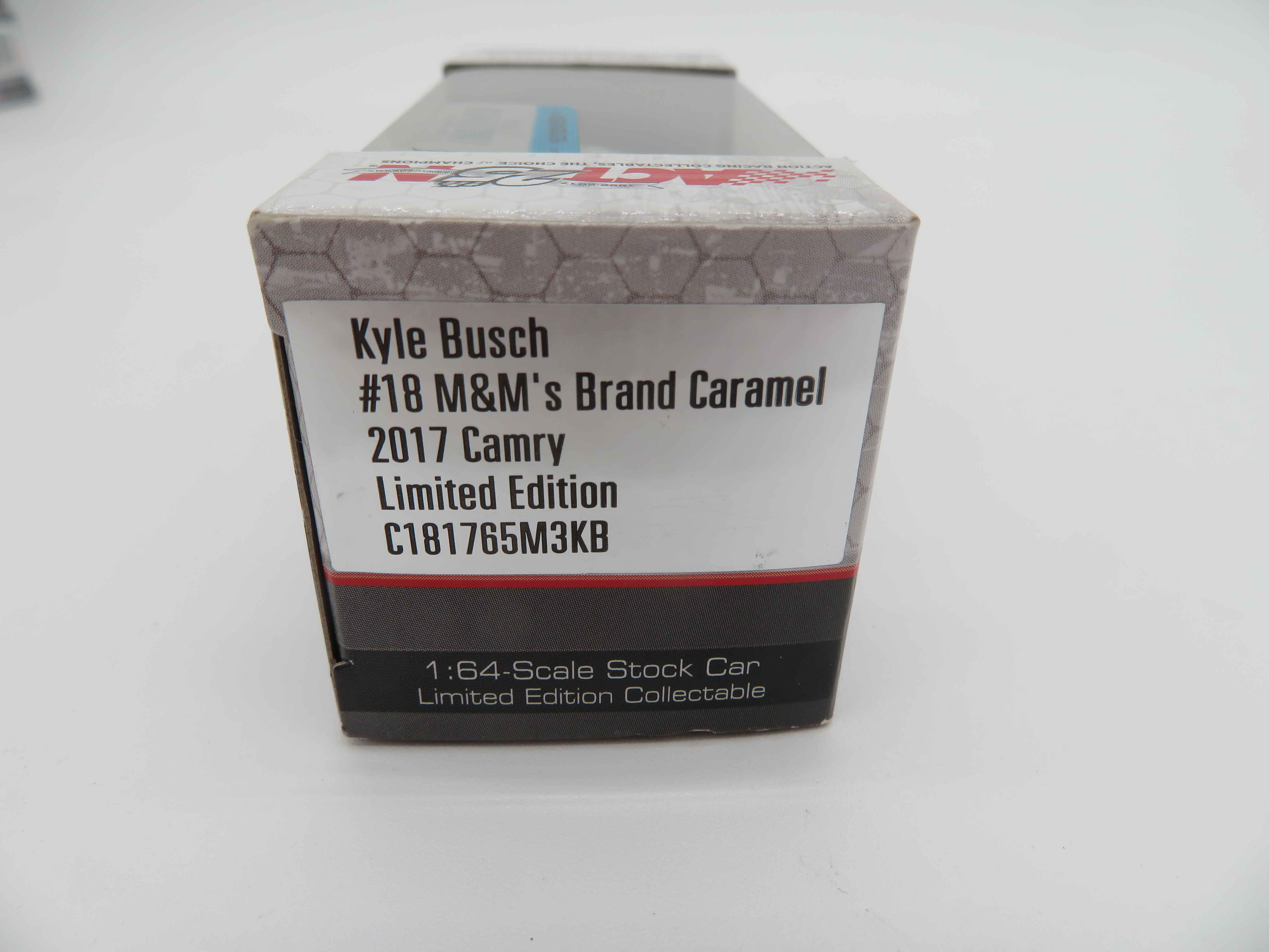 Kyle Busch 2017 #18 M&M's Brand Caramel 1:64 Nascar Diecast