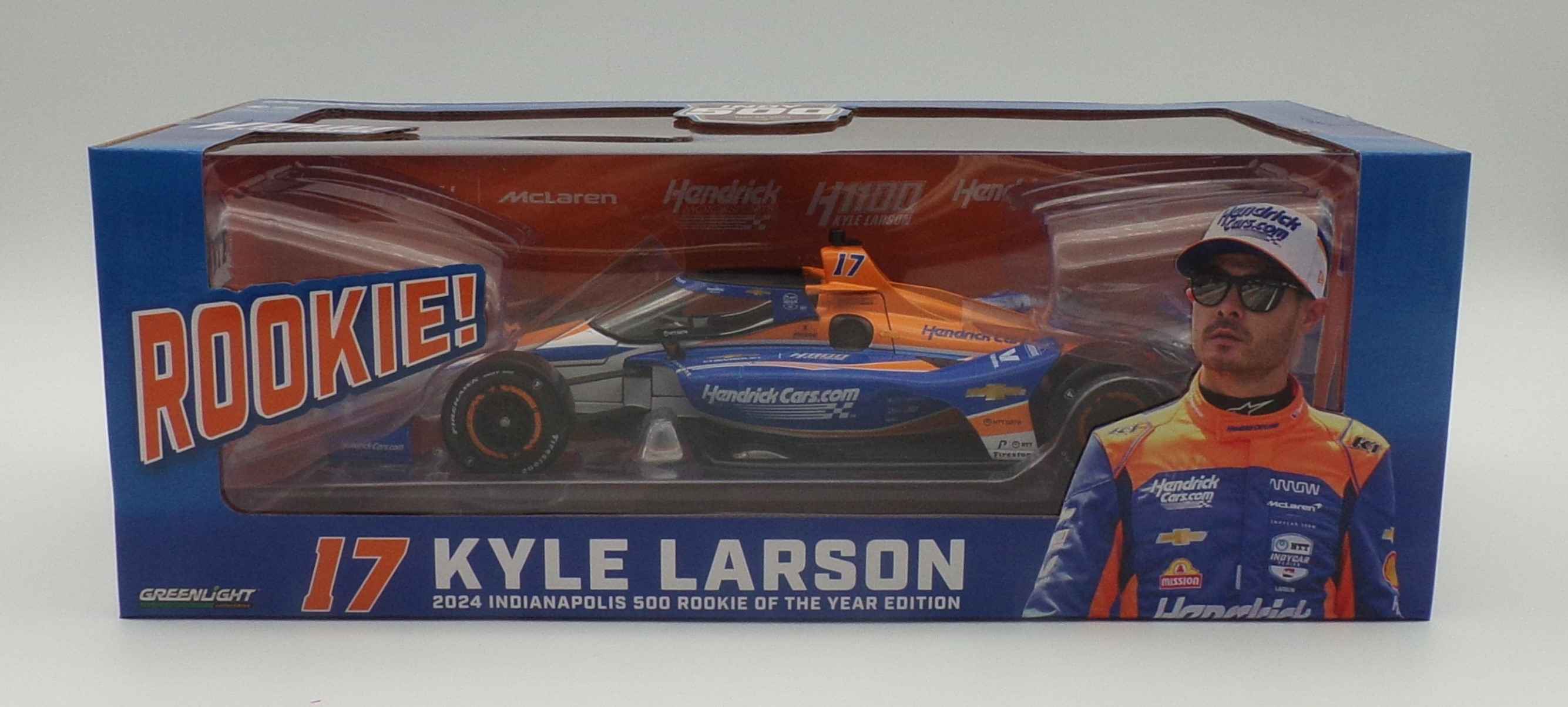 Kyle Larson #17 Hendrickcars.com, Arrow McLaren / 2024 Indianapolis 500 ...