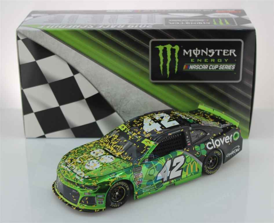 Kyle Larson 2019 Clover Dover Playoff Race Win 1:24 Color Chrome Nascar ...