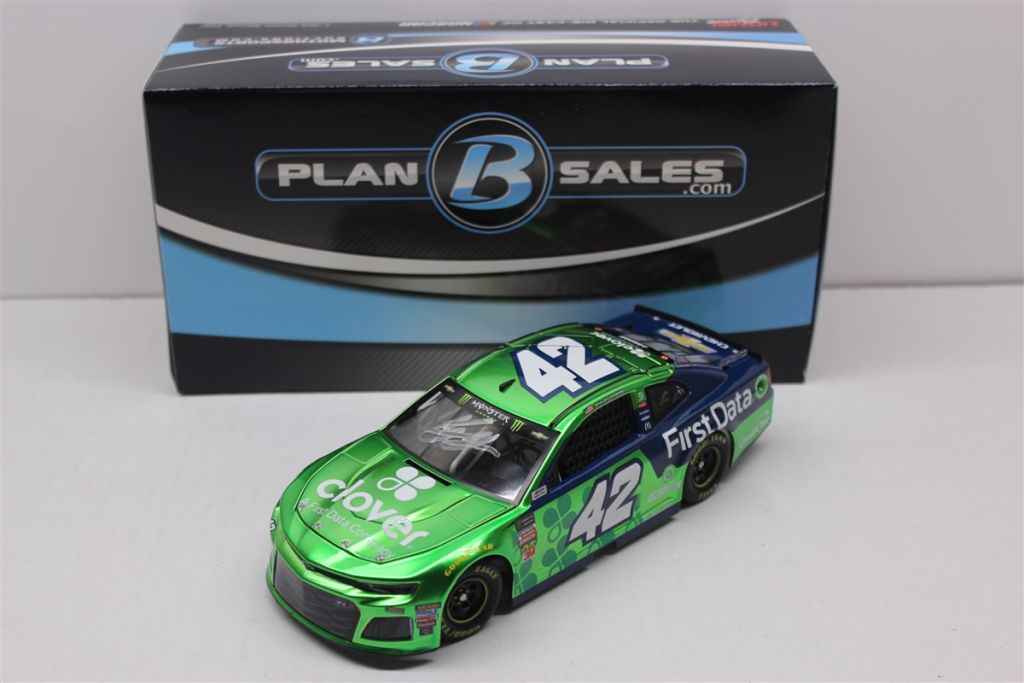 Kyle Larson Autographed 2018 Clover / First Data 1:24 Liquid Color ...