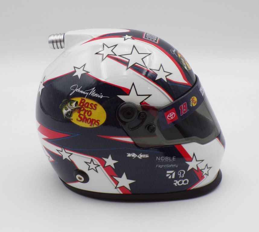 Martin Truex Jr. 2023 Bass Pro Patriotic MINI Replica Helmet