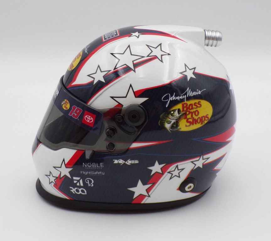 Martin Truex Jr. 2023 Bass Pro Patriotic MINI Replica Helmet