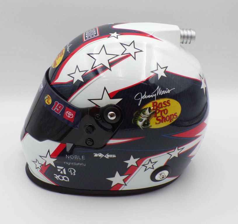 Martin Truex Jr. 2023 Bass Pro Shops Patriotic Full Size Replica Helmet