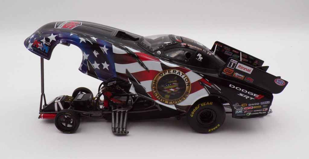 Matt Hagan 2023 Operation Healing Force 1:24 Funny Car NHRA Diecast