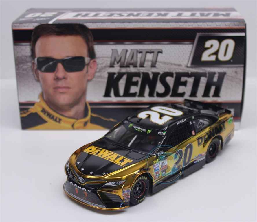 Matt Kenseth 2017 DeWalt Last Ride Raced Version 1:24 Color Chrome ...