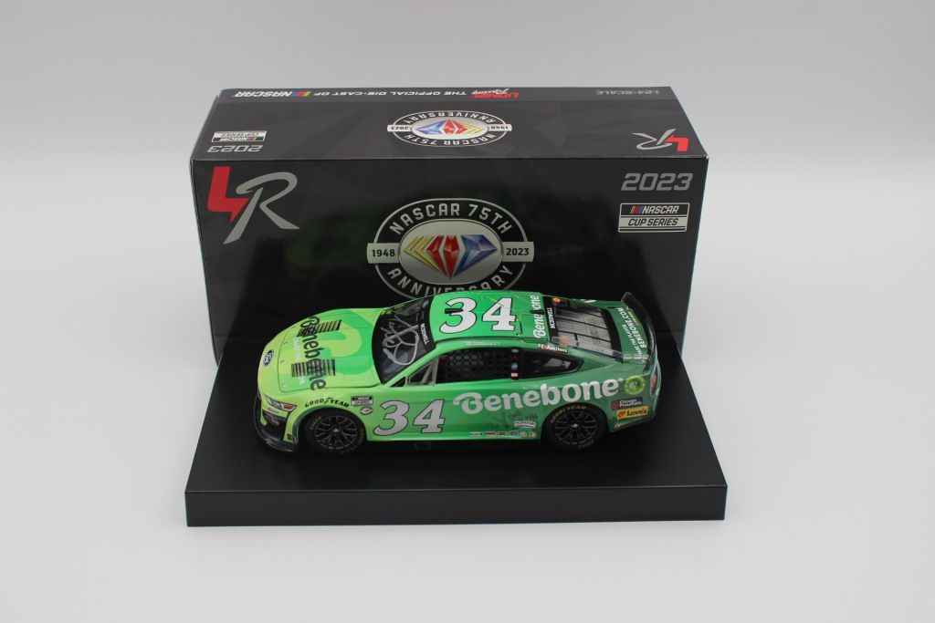 Michael McDowell Autographed 2023 Benebone 1:24 Nascar Diecast