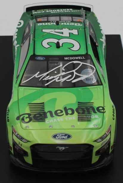Michael McDowell Autographed 2023 Benebone 1:24 Nascar Diecast