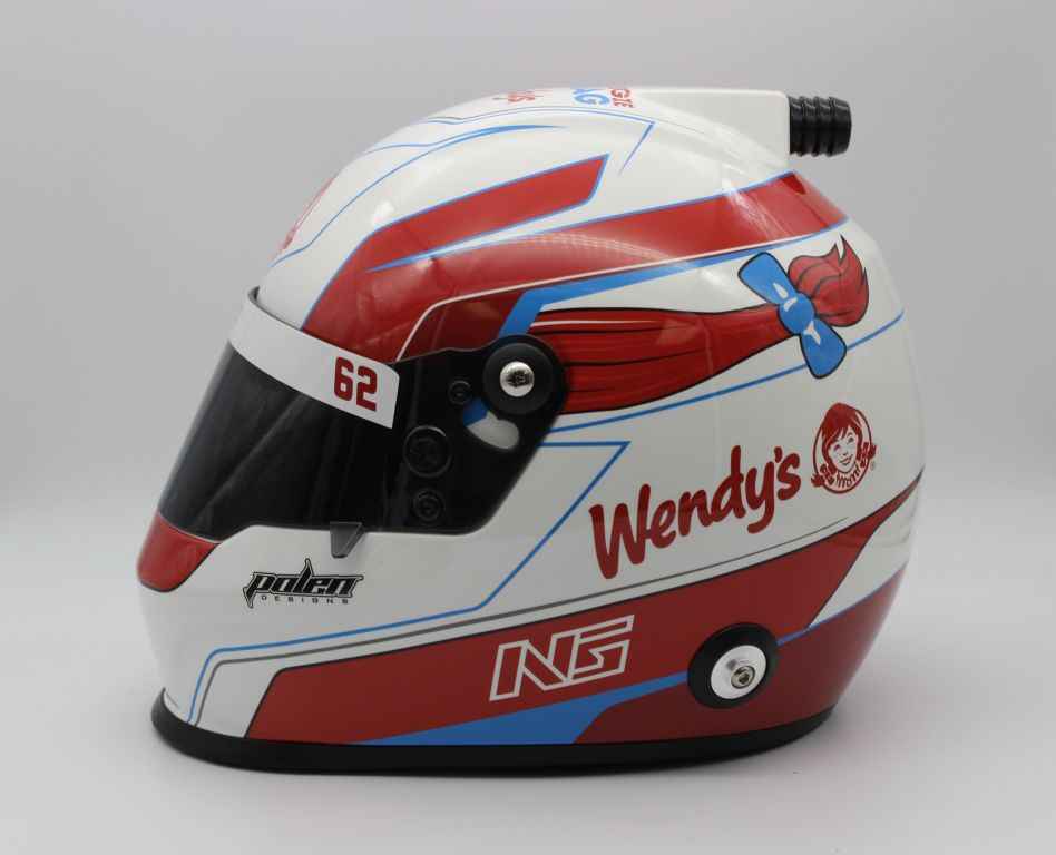 Noah Gragson 2022 Wendy's Full Size Replica Helmet