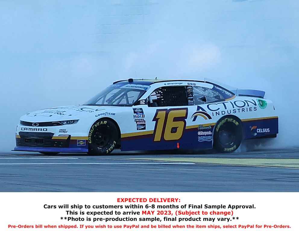 AJ Allmendinger 2022 Action Industries Talladega 10/1 Playoff Race Win ...