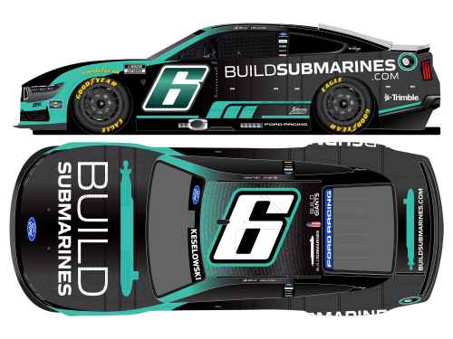 Brad Keselowski 2026 Buildsubmarines.com 1:64 Nascar Diecast