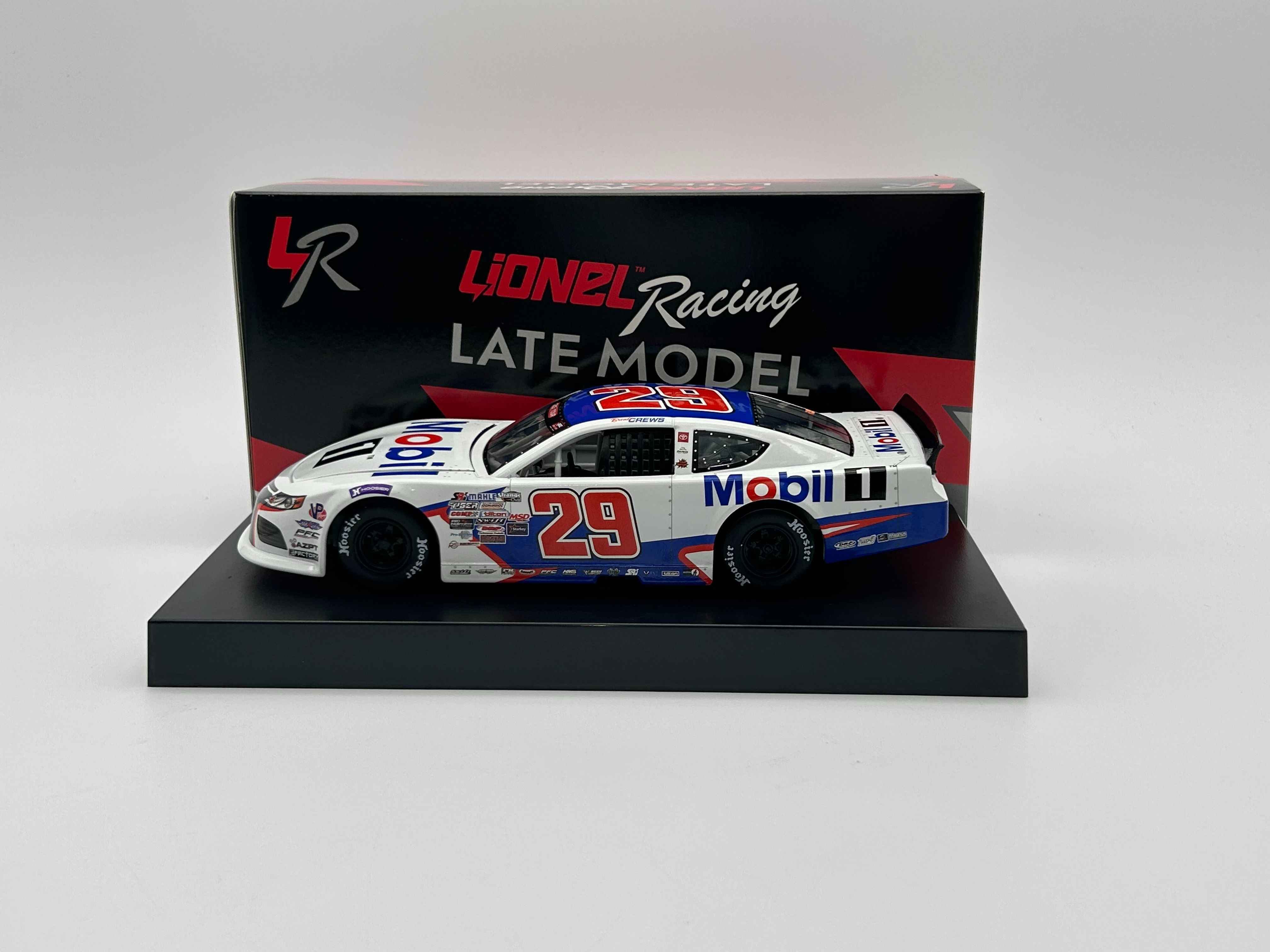 Brent Crews 2024 Mobil 1 1:24 Late Model Stock Car Diecast