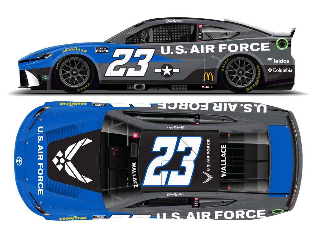 Bubba Wallace 2024 Air Force 1:24 Nascar Diecast