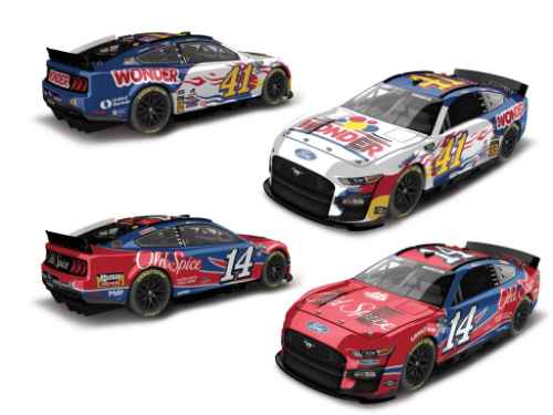 Chase Briscoe and Ryan Preece Old Spice and Wonder Bread 2 Car Set 1:64 ...