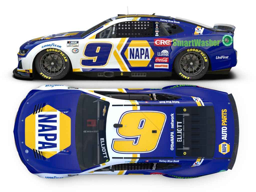Chase Elliott 2023 NAPA / SmartWasher 1:64 Nascar Diecast