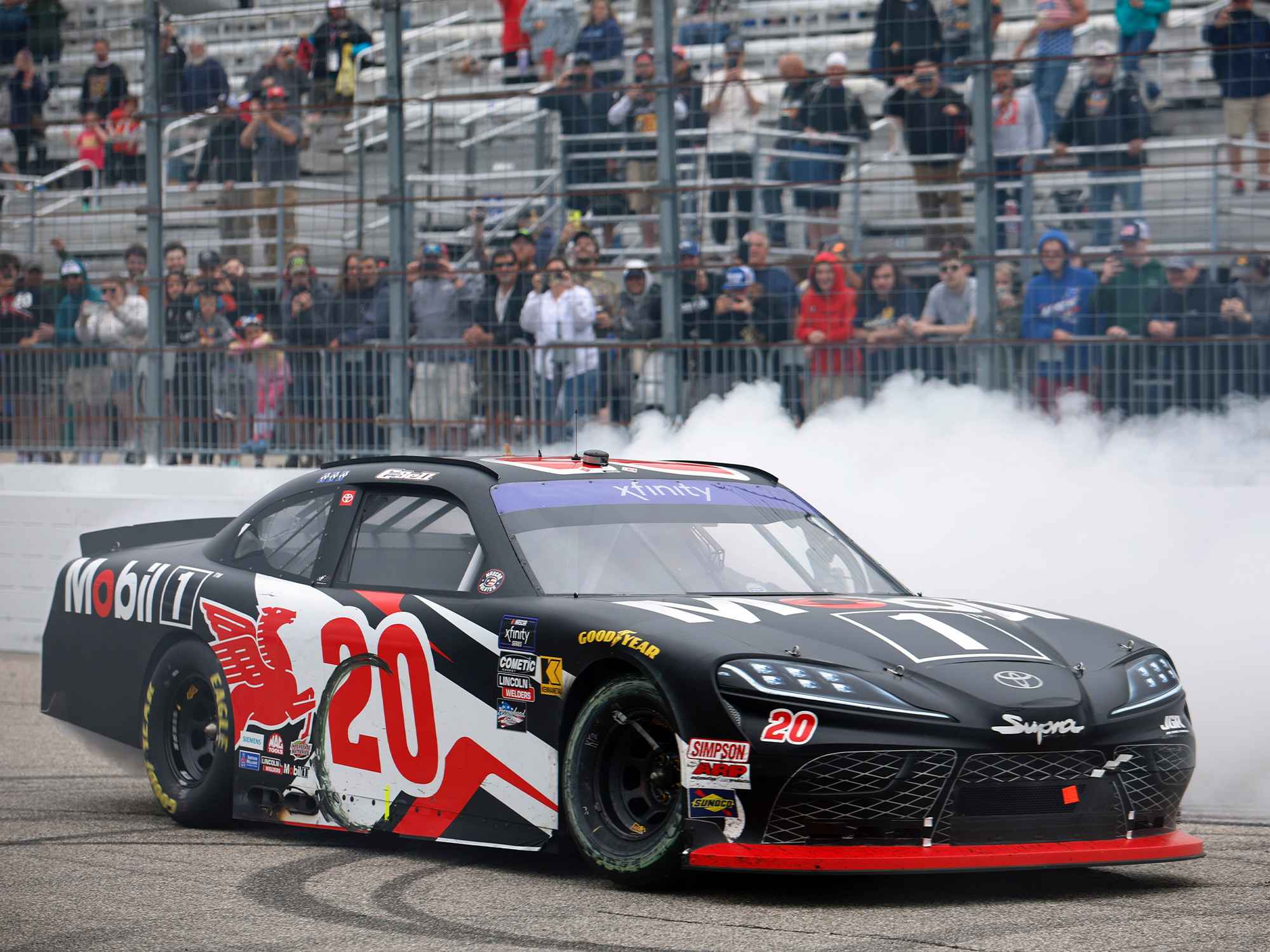 Mobil 1 Nascar Christopher Bell #20 Mobil 1 2024 By Colton Loomis