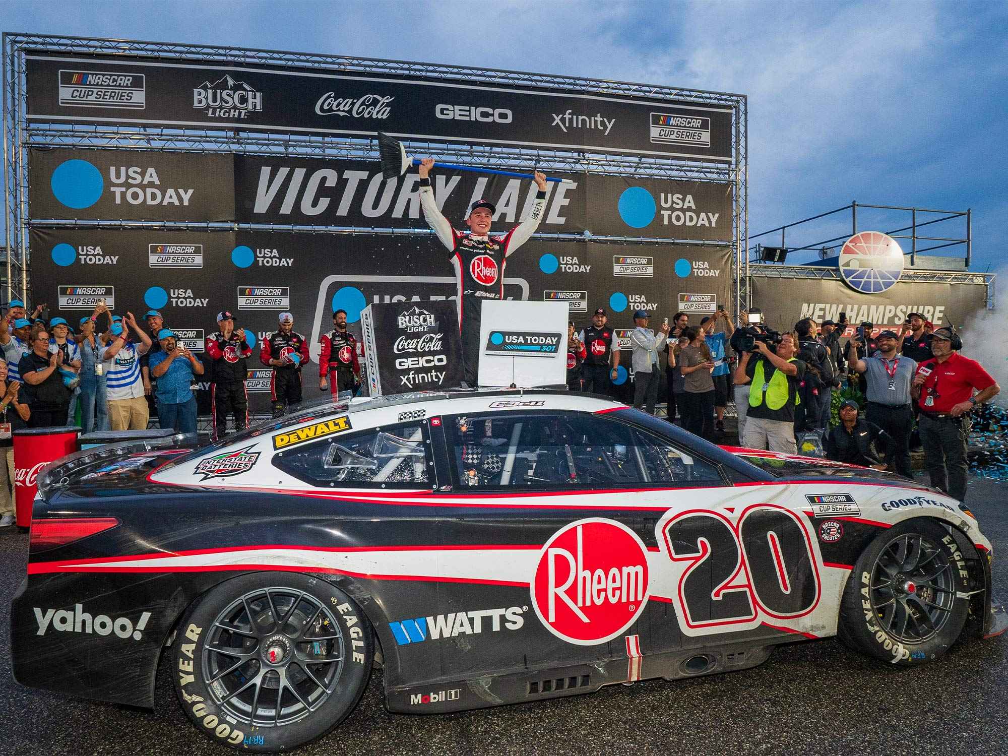 Christopher Bell 2024 Rheem New Hampshire 6/23 Race Win 1:64 Nascar Diecast