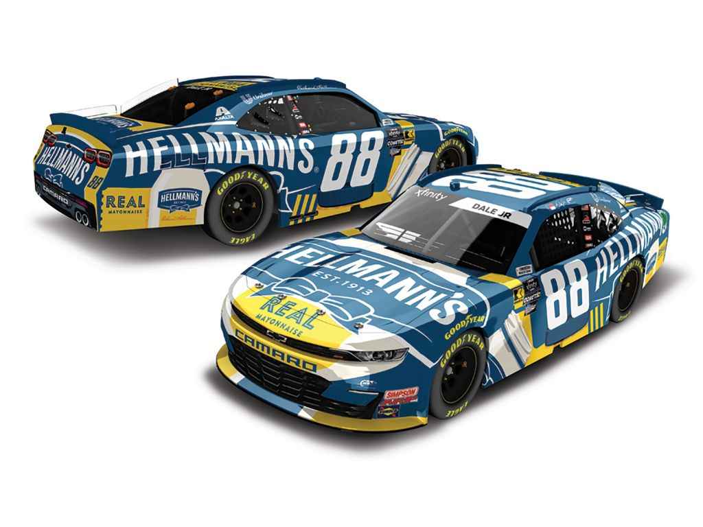 Dale Earnhardt Jr. Autographed 2024 Hellmann's 1:24 Nascar Diecast ...