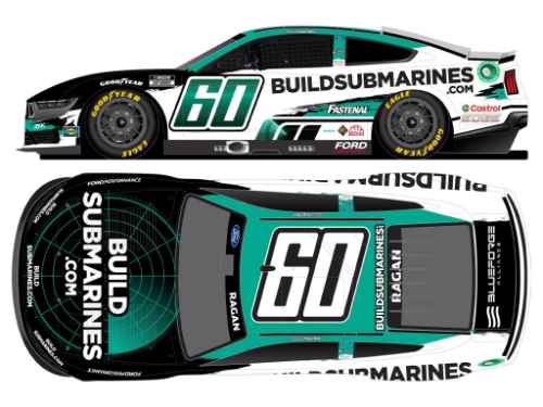 David Ragan Autographed 2024 Buildsubmarines.com 1:24 Nascar Diecast