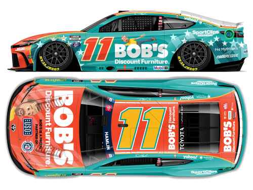 Denny Hamlin 2026 Bob's Discount Furniture Patriotic 1:24 Galaxy Color ...