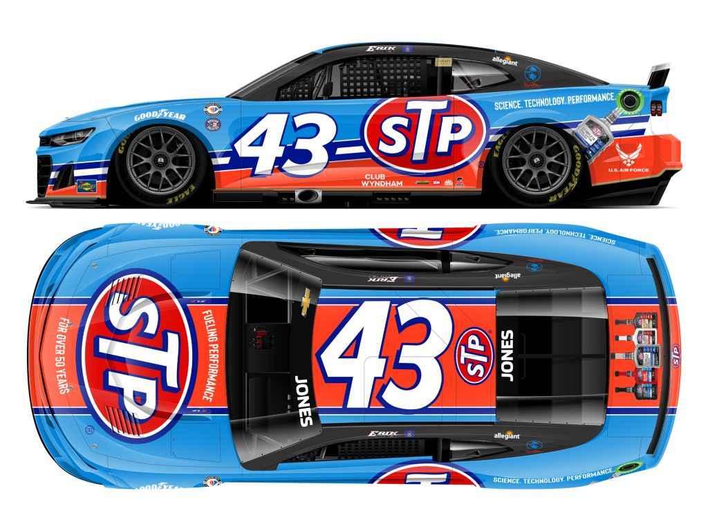 Erik Jones 2023 STP 1:24 Color Chrome Nascar Diecast