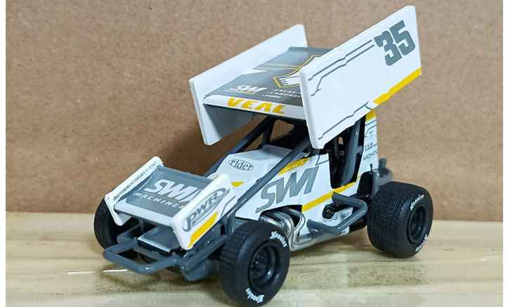 Jamie Veal 2025 SWI #35 1:50 Sprint Car Diecast