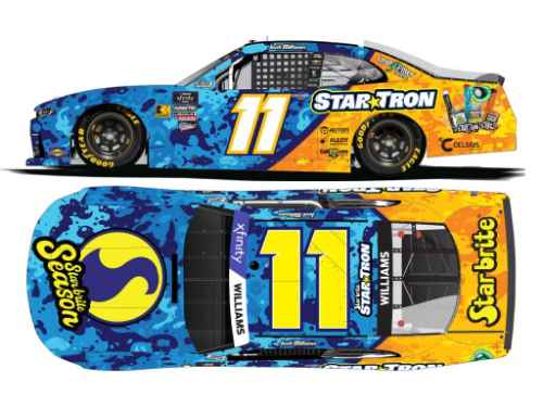 Josh Williams 2024 Star Tron 1:64 Nascar Diecast