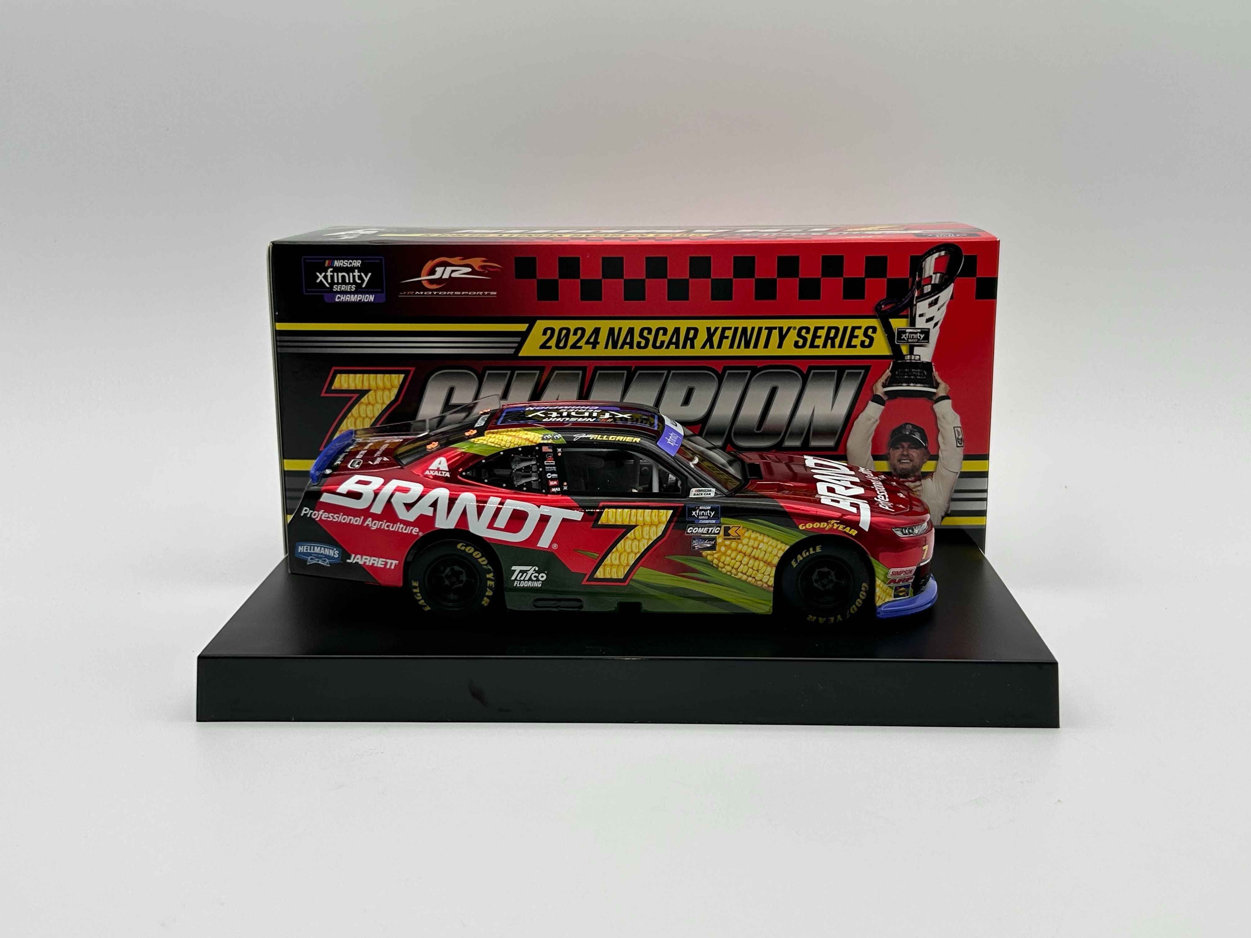 Justin Allgaier 2024 Xfinity Series Champion 1:24 Color Chrome Nascar ...