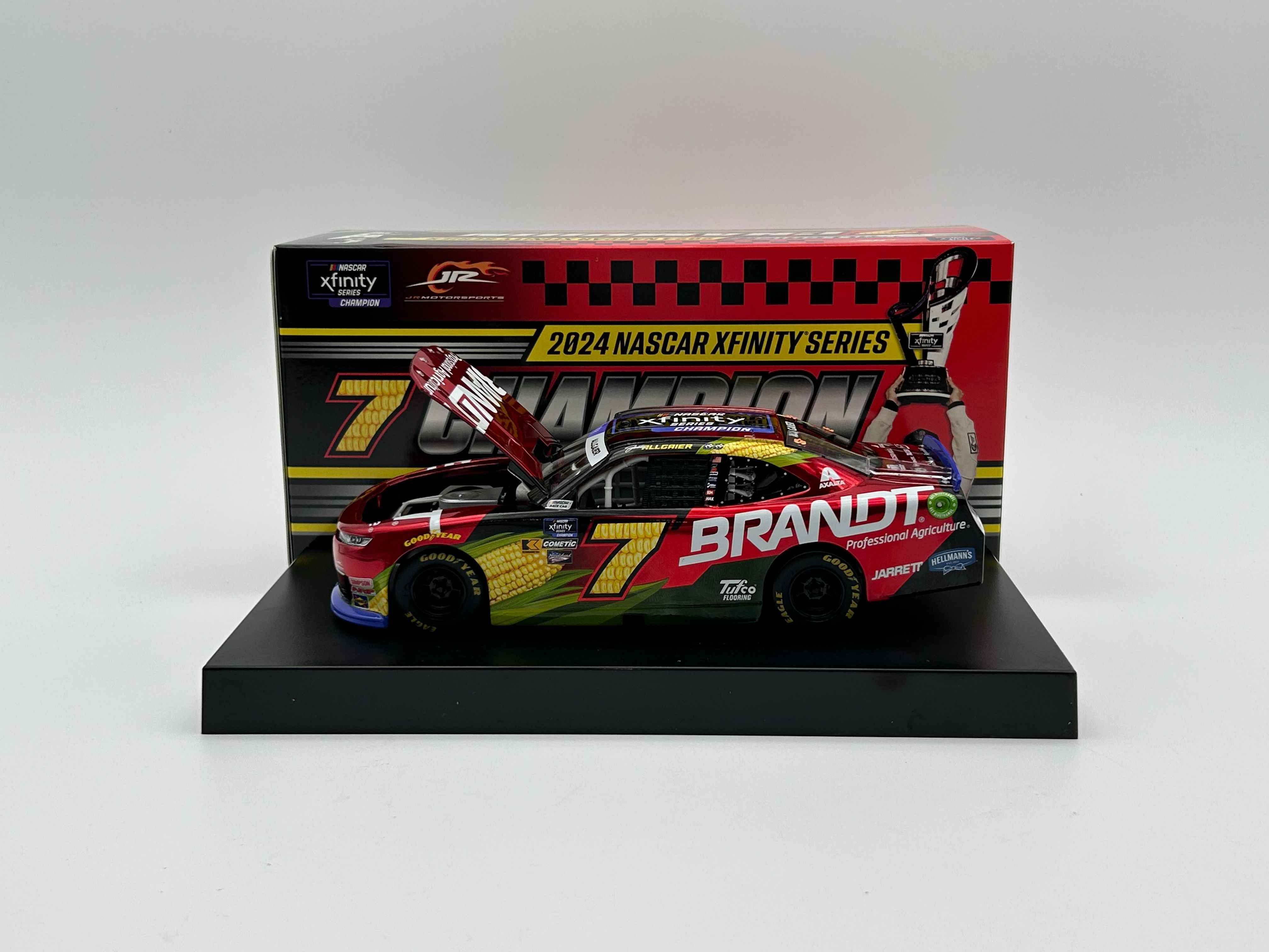 Justin Allgaier 2024 Xfinity Series Champion 1:24 Color Chrome Nascar ...