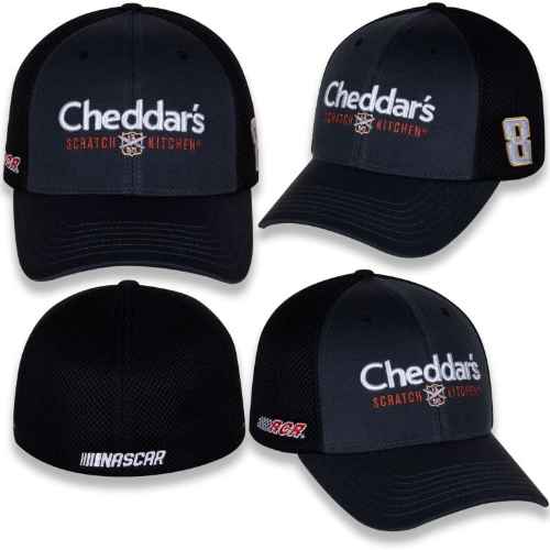 Kyle Busch #8 Cheddar's - Adult Qualifying Fitted Hat OSFM