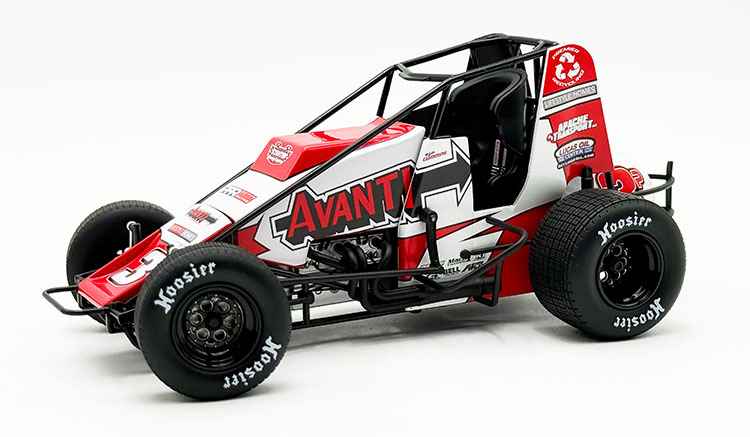 Kyle Cummins 2025 Avanti USAC Champion #3P 1:18 Sprint Car Diecast