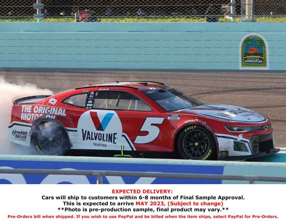 Kyle Larson 2022 Valvoline Homestead 10/23 Race Win 1:64 Nascar Diecast