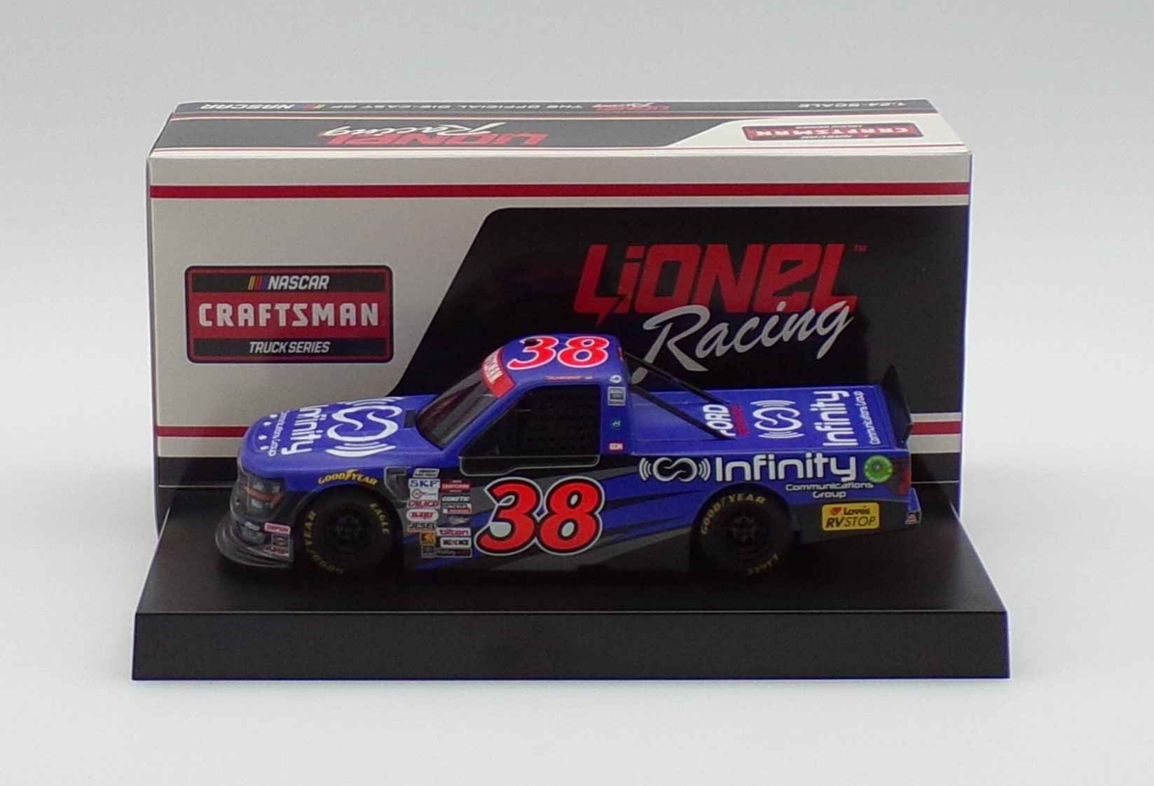 Layne Riggs 2024 Infinity Communications Group Truck Series 1:24 Nascar ...