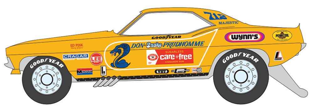 Racing Champions Mint 2025 Release 1-Ron O"Donnell Damn Yankee 1972 ...