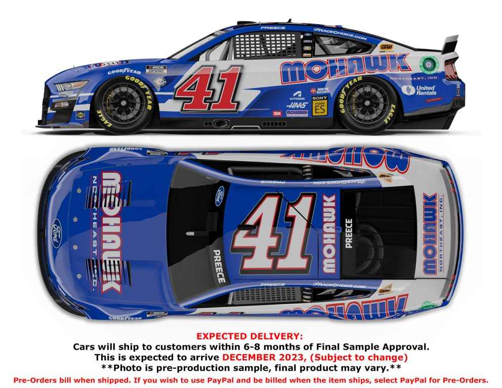 Ryan Preece 2023 Mohawk Northeast 1:24 Nascar Diecast