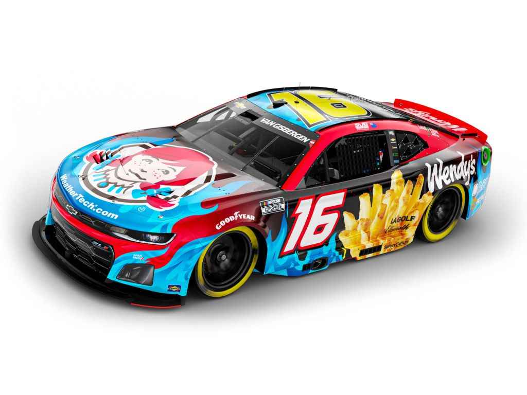 Shane Van Gisbergen 2024 Wendy's 1:64 Nascar Diecast