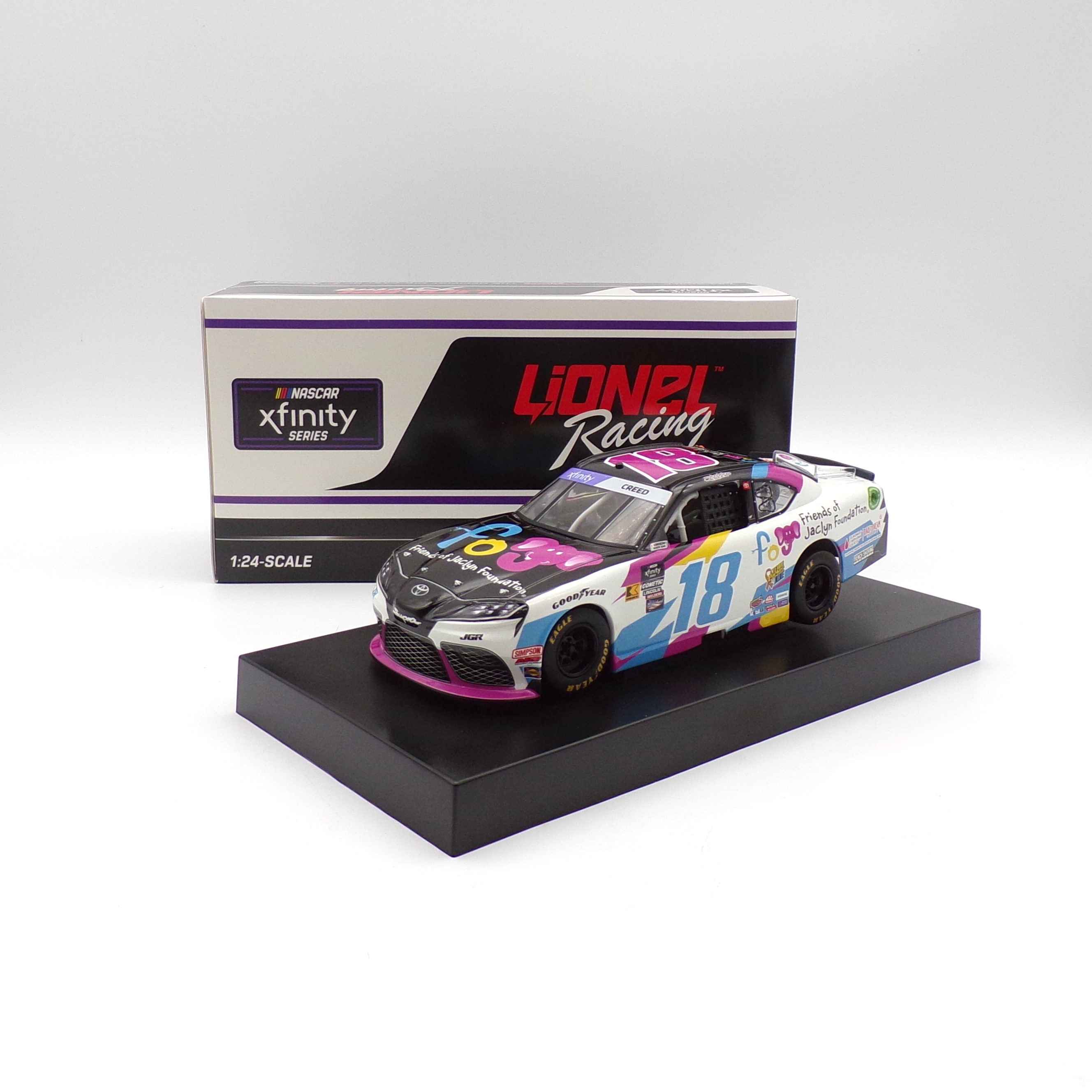 Sheldon Creed 2024 Friends of Jaclyn Foundation 1:24 Nascar Diecast