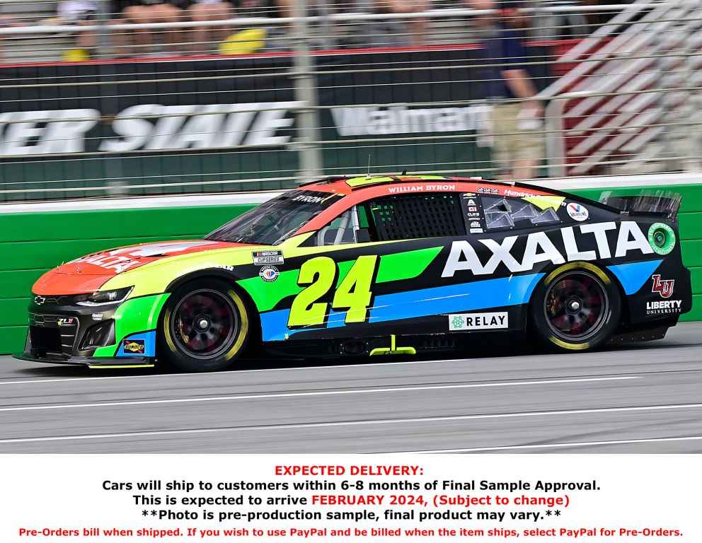 William Byron 2023 Axalta 7/9 Atlanta Race Win 1:24 Nascar Diecast